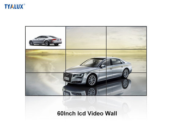 700 Nits 4k 46" LCD Video Wall , 4 screens Digital Video Display indoor