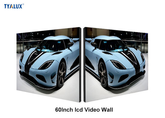 700 Nits 4k 46" LCD Video Wall , 4 screens Digital Video Display indoor