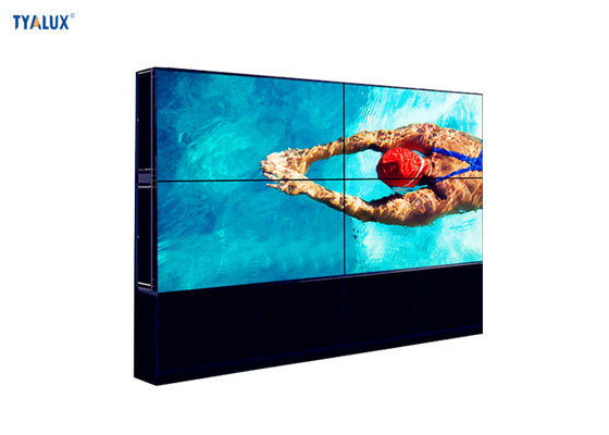 Ultathin 1.8mm DID LCD panel multitouch Video Wall Displays 55" one year warranty