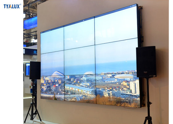 Ultathin 1.8mm DID LCD panel multitouch Video Wall Displays 55" one year warranty