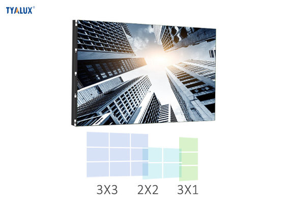 Ultra Narrow bezel Seamless Lcd Video Wall , samsung touch screen 3x3 Video Wall lcd