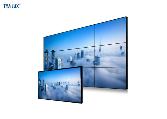 49 Inch 2x2 digital LCD video wall display with controller , Digital Video Display wall mounted