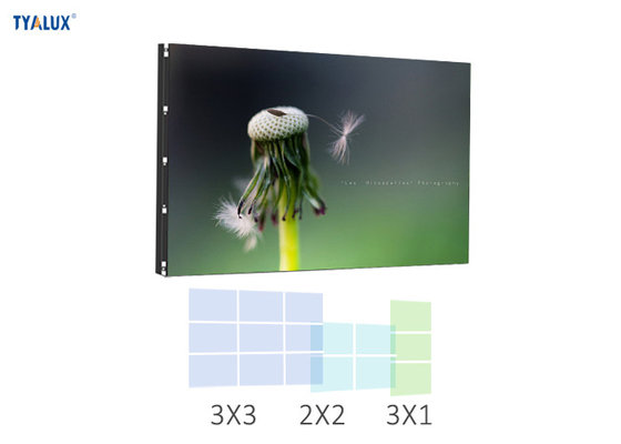 49" Full color 3840*2160 4k 2x4 LCD Video Screen vertical OEM led backlit