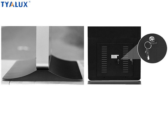 Android Os Oem Multi Touch Screen Kiosk Advertising Displays High Brightness
