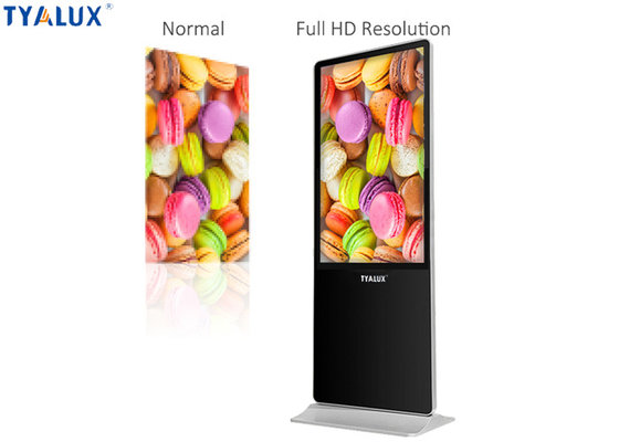 Android Os Oem Multi Touch Screen Kiosk Advertising Displays High Brightness