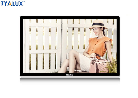 19~55 Lcd Wall Mounted Digital Advertising Player / Indoor Touchscreen Signage Monitor