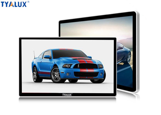 43 Super Thin Full Hd Wall Mounted Digital Signage Lcd Display Android / Windows Dual Os