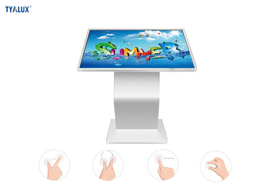 1920X1080P Resolution 49" Touch Screen Digital Signage For Fast Casual Restaurants