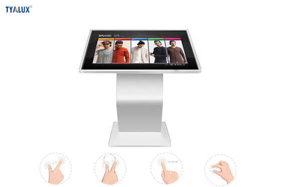 Multi Touchscreen Digital Signage Monitor Display , Lcd Advertising Screen For Hotels / Fitness