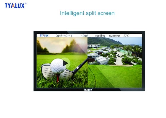 IPS Wide View Angle Video Wall Displays / Inside Lcd Monitor Video Displays High Brightness