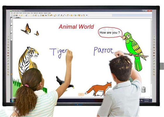 6 Point Touch Smart LCD Streaming Media Player / 70 Inch Whiteboard Smart Board