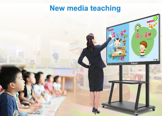 98" Interactive Touch Display / Big Touch Screen Monitor For Classroom Education