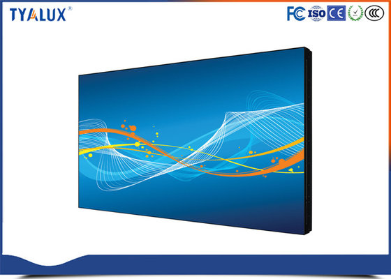 49 Inch narrow bezel lcd Video Wall Displays vga hdmi dvi with video wall controller
