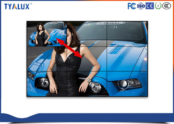 47" 2X2 Indoor 4k LCD CCTV Video Wall Display Touch Screen 500 nits