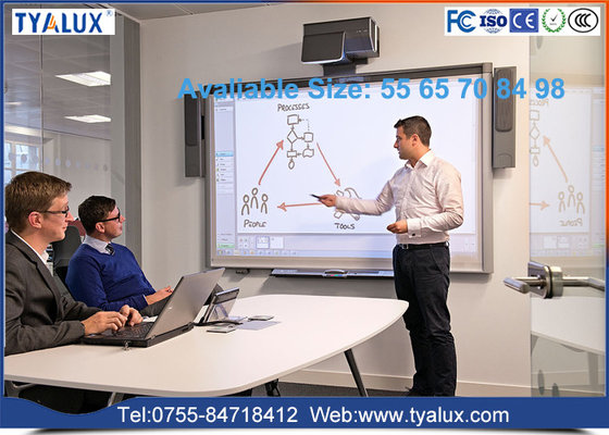 70 Inch FHD open frame large Touch Screen Interactive Whiteboard , intelligent whiteboard