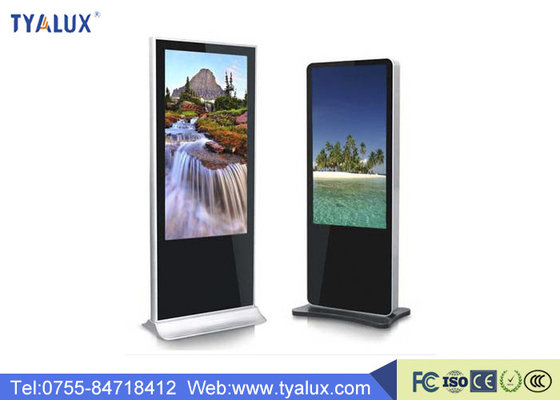 Android 5.0 Ultra Thin Digital Advertising Displays / LCD Advertising Display One Year Warranty