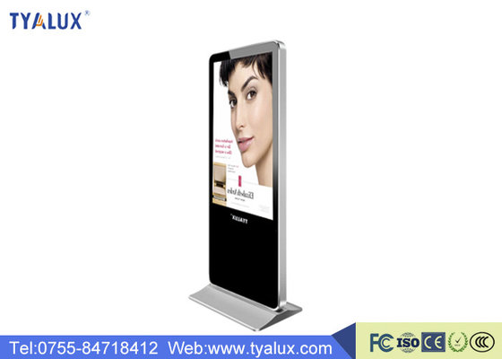 Android 5.0 Ultra Thin Digital Advertising Displays / LCD Advertising Display One Year Warranty
