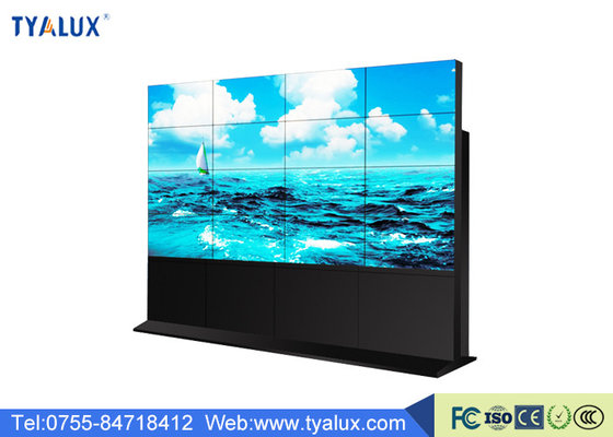 55 Inch 1080P resolution seamless video wall 3.5mm for mall advertising