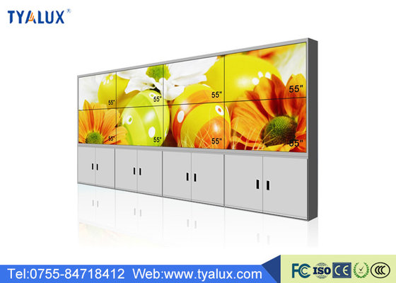 High Definition LED Backlit 46 Inch LCD Video Wall Touch Screen 3.5mm Ultra Narrow Bezel
