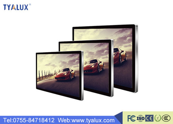 1920x1080P LED Backlit wall mount lcd display , video Advertising Digital Signage