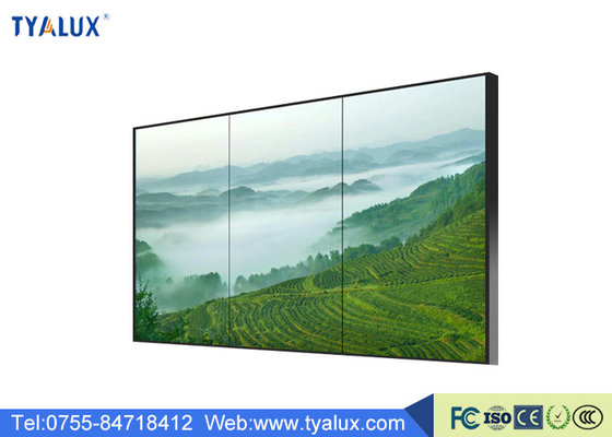 1080P Full Corlor Resolution Seamless Video Wall Digital Signage Displays 450cd / m2 brightness