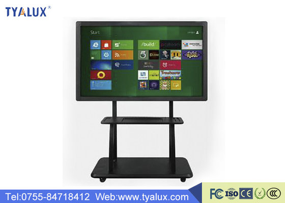 LCD 55 Inch Touch Screen Interactive Whiteboard 160W MAX Power Consumption