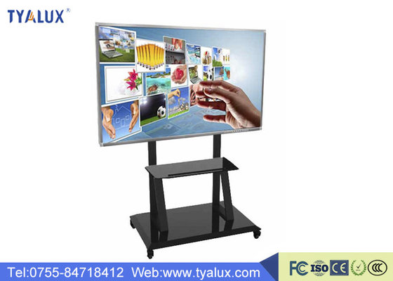 LCD 55 Inch Touch Screen Interactive Whiteboard 160W MAX Power Consumption