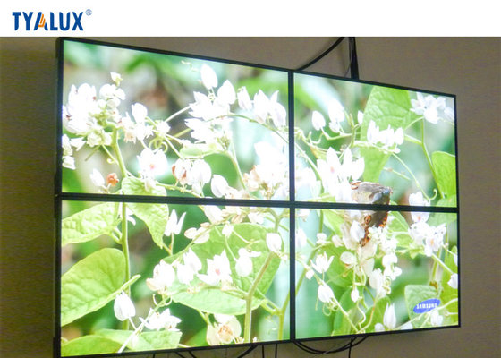 1080P Full Corlor Resolution Seamless Video Wall Digital Signage Displays 450cd / m2 brightness