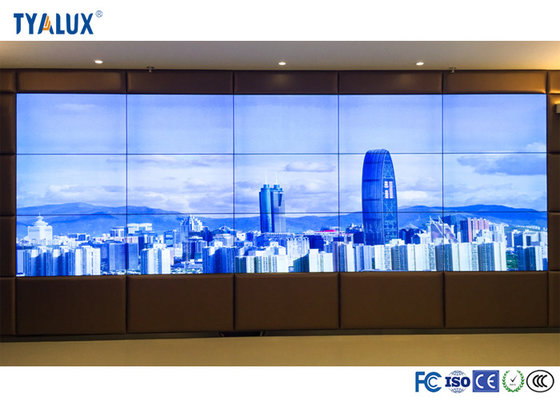 High Brightness LCD Video Wall Digital Signage / Touch Screen Lcd Displays