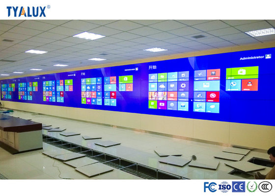 47 Inch 4.9mm bezel 3840X2160 Digital Signage Video Wall Hdmi / Dvi / Vga / Dp Input