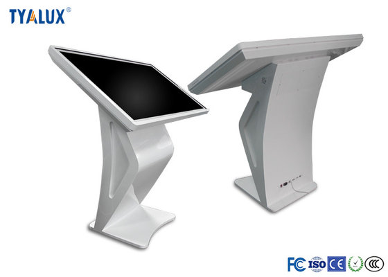 Wifi / 3G LCD Advertising Player , Touch Screen freestanding digital signage Kiosk