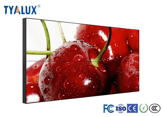 LED Light Source Ful HD LCD Digital Signage Video Wall Solution Wide Viewing Angle