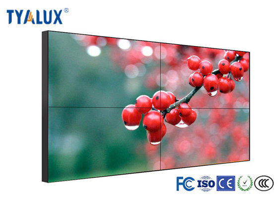 LED Light Source Ful HD LCD Digital Signage Video Wall Solution Wide Viewing Angle