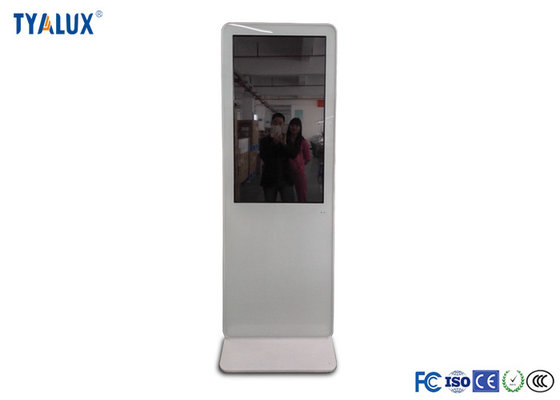 Floor Standing Indoor Digital Advertising Displays , Electronic Digital Signage Android