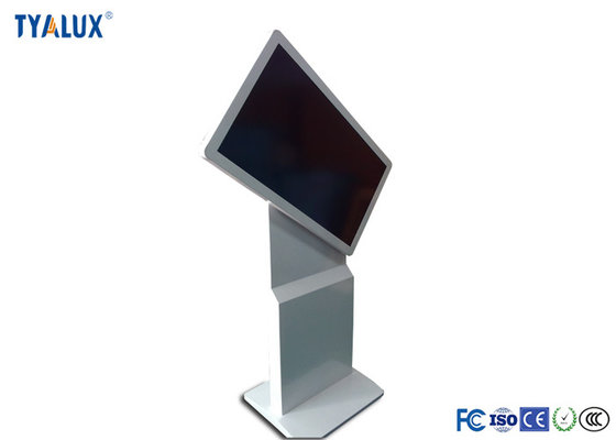 Floor Standing Indoor Digital Advertising Displays , Electronic Digital Signage Android
