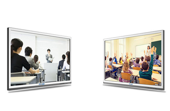 70" 3840x2160 Resolution Touch Screen Interactive Whiteboard 6-32 Point More Than 60000Hours Life