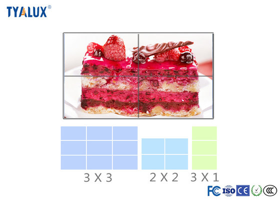 46 inch Video Wall Displays slim bezel 5.7 mm full hd with controller monitor