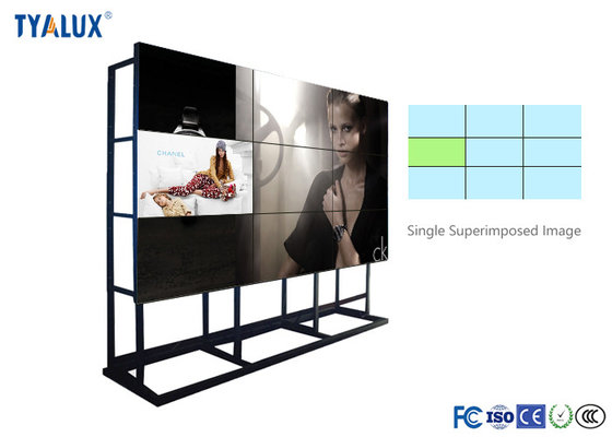 3.5mm Ultra Narrow Bezel Video Wall 46 Inch 4K Resolution CE / ROHS