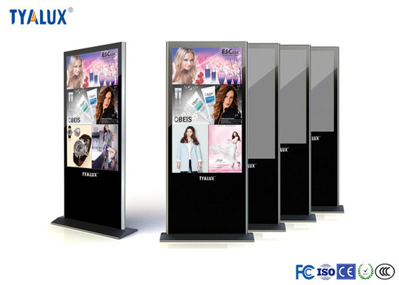 65 inch Floor Standing Digital Signage Windows or Android 1920X1080P