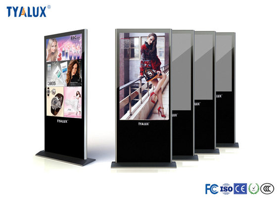 Supermarket 55 Inch Wifi Android Windows Floor Standing LCD Digital Signage