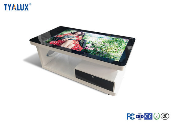 49 Inch Touch Screen Digital Signage , Interactive Touch Table