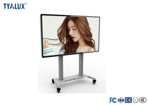 Portable Floor Standing  Smart TV Multipoint Touchscreen Interactive Whiteboard