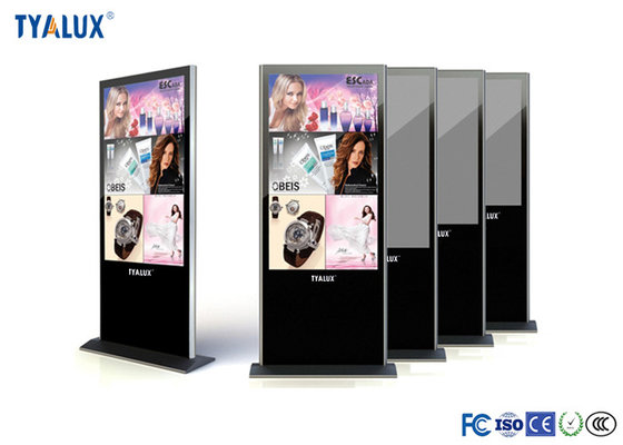 Indoor Smart Touch Screen Digital Signage Display  LED Backlight Full Color