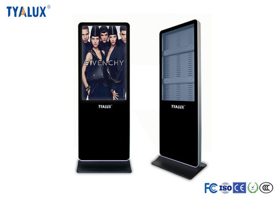 Indoor Smart Touch Screen Digital Signage Display  LED Backlight Full Color