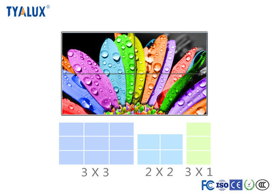 Floor Standing or Wall Mounted Full HD Advertising LED TV Video Wall