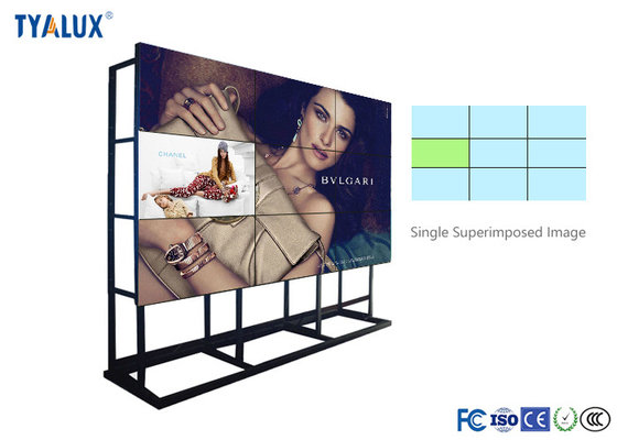Floor Standing or Wall Mounted Full HD Advertising LED TV Video Wall