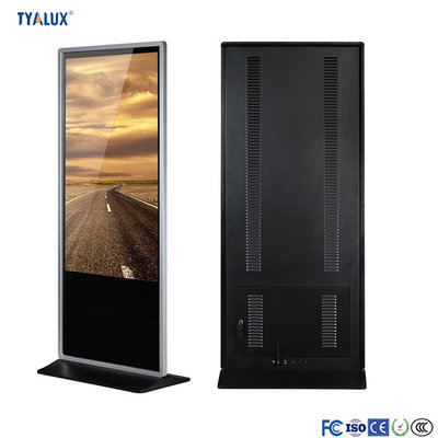 Wifi 3G LCD Touch Screen Digital Signage Advertising Kiosks Displays 1920*1080