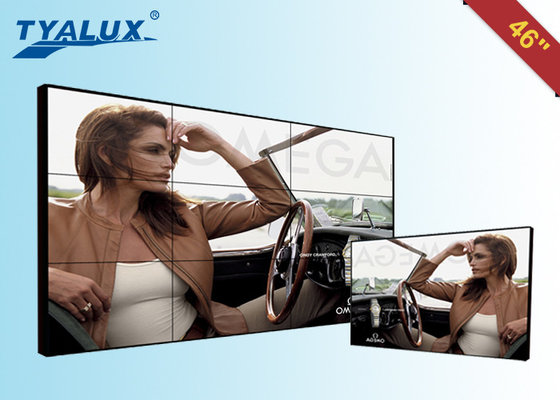 Public Multi Media TV Video Wall  / Video Display Wall Wide Viewing Angle