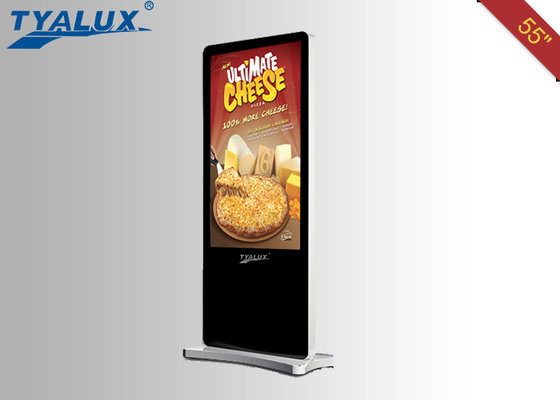 Floor Standing Signage Multimedia Kiosk for Hotel , Museum , Conference Center
