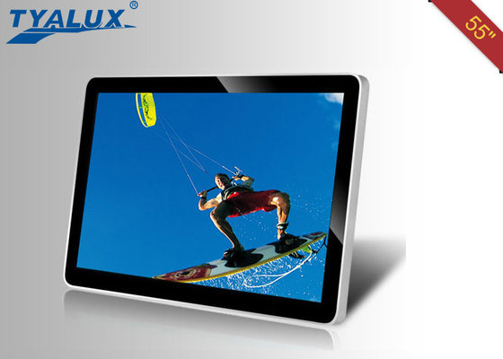 High Brightness Wall Mounted Touch Screen LED Digital Signage for Library